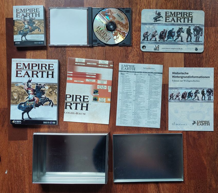 Empire Earth Limited Collectors Edition (Steelbox) (Gebraucht) in Rüti ...