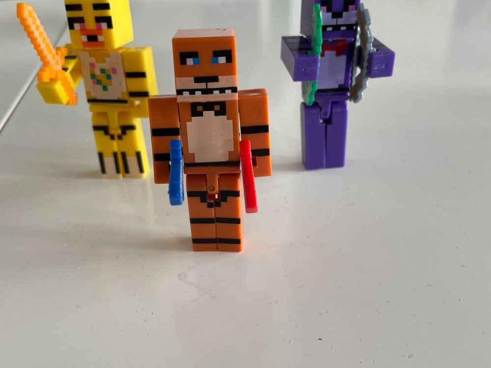 Minecraft Five Nights At Freddys Fnaf Figuren Acheter Sur Ricardo