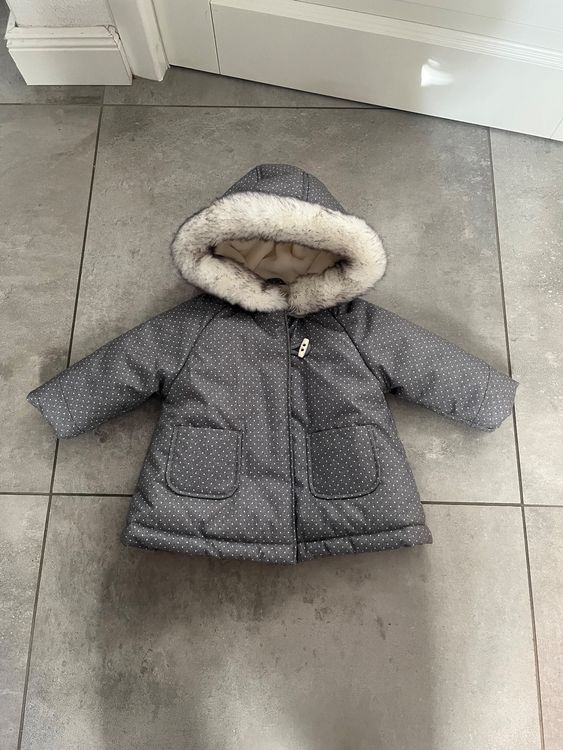 Obaibi, Okaidi, süsse Baby Winterjacke, grau, Gr. 68, w. Neu (Gebraucht ...