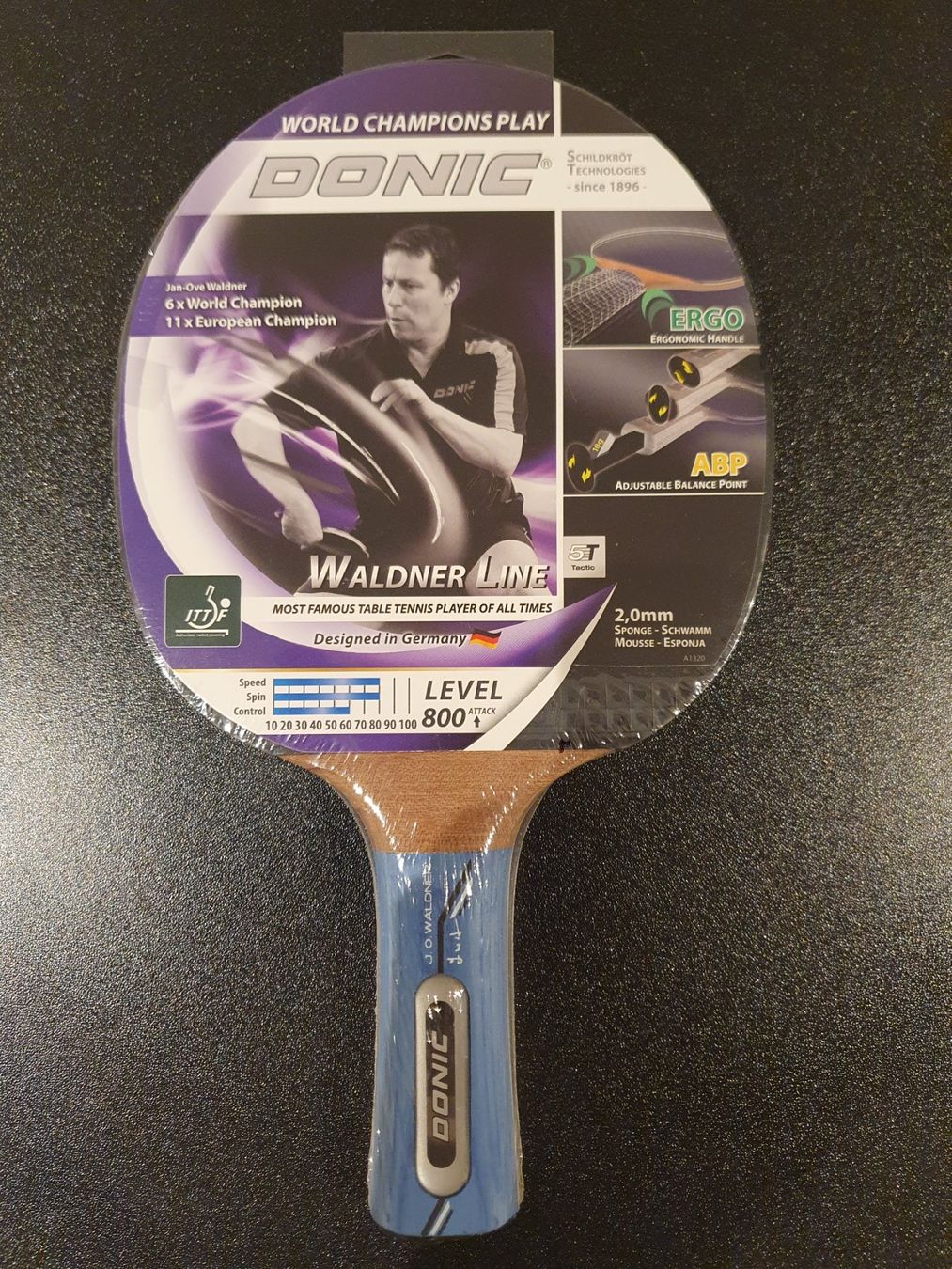 Schildkröt - Waldner Line - Level 800 - Tischtennis Schläger (Neu und originalverpackt) in ...