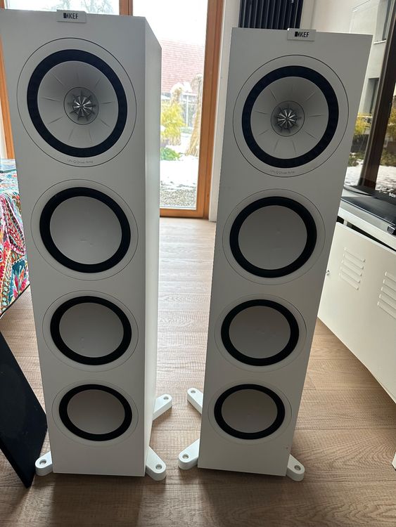 KEF Q950 Standlautsprecher Weiss (Gebraucht) in Zwillikon für CHF 510 – nur Abholung auf Ricardo ...