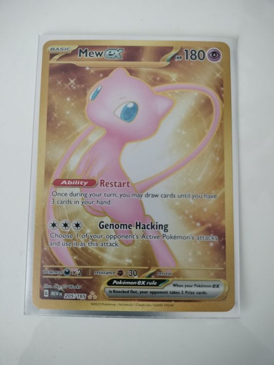 Pokemon Mew ex Gold 205/165 (Neu (gemäss Beschreibung)) in Balsthal für ...