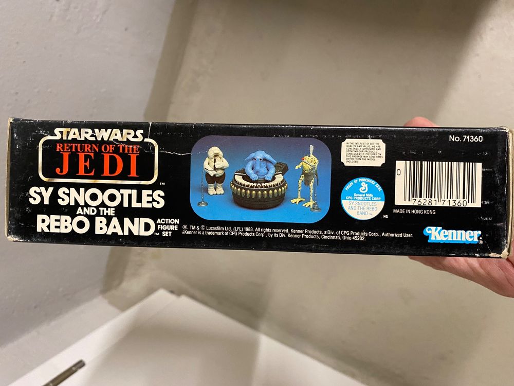 Vintage Kenner Star Wars Sy Snoodles & Max Rebo Band 1983 (Neu und ...