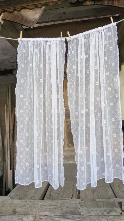 Wunderbar Vorhange Vintage Shabby Ebenbild