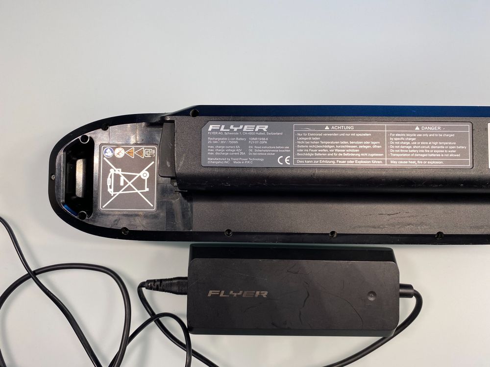 Flyer Panasonic Akku 750 Wh