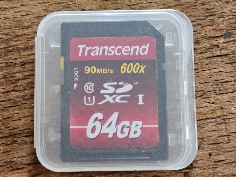 SanDisk Transcend 64Gb 90mb/s 600x (Gebraucht) in Monte Carasso für CHF ...