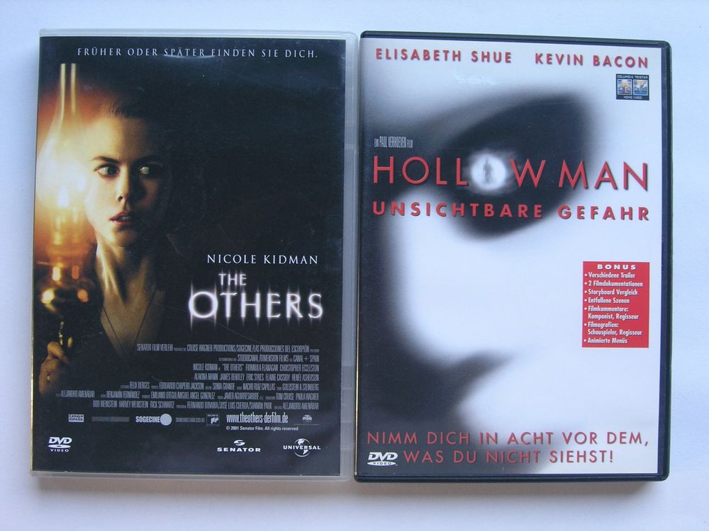 2 DVD THRILLER SET THE OTHERS & HALLOW MAN (Gebraucht) in Zuzwil SG für CHF 7.5 – mit Lieferung ...