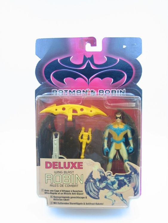 Batman & Robin Action Figur Deluxe Wing Blast Robin (Neu (gemäss ...