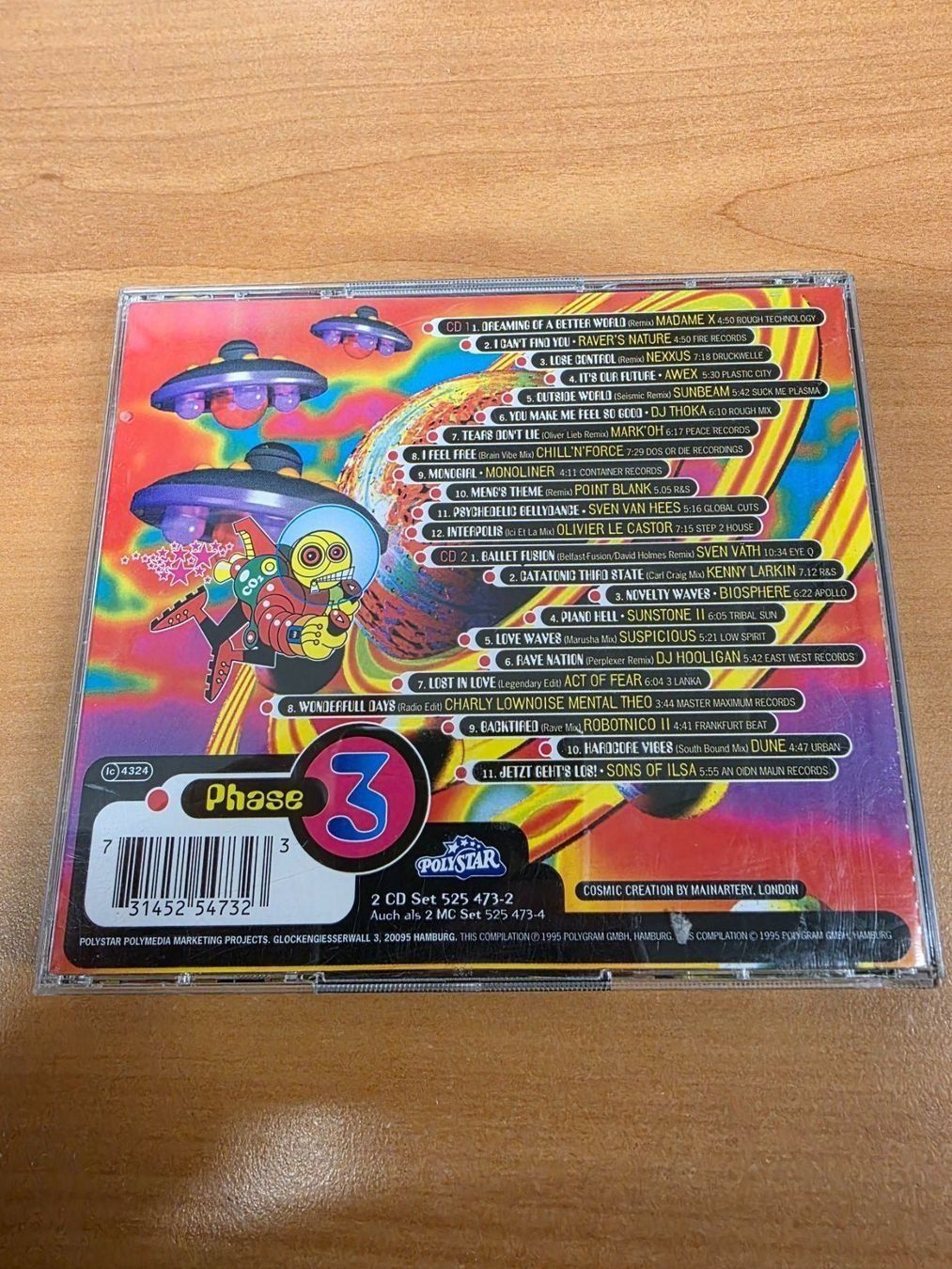 CD - Various – RaveBase Phase 3 (1995) (Gebraucht) in Biberist für CHF ...