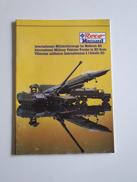 Katalog, Catalogue Roco Minitanks, 1987, HO, 68 pages | Kaufen auf Ricardo