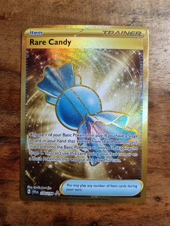 Rare Candy GOLD 256/198 Pokemon Scarlet Violet (Neu (gemäss ...
