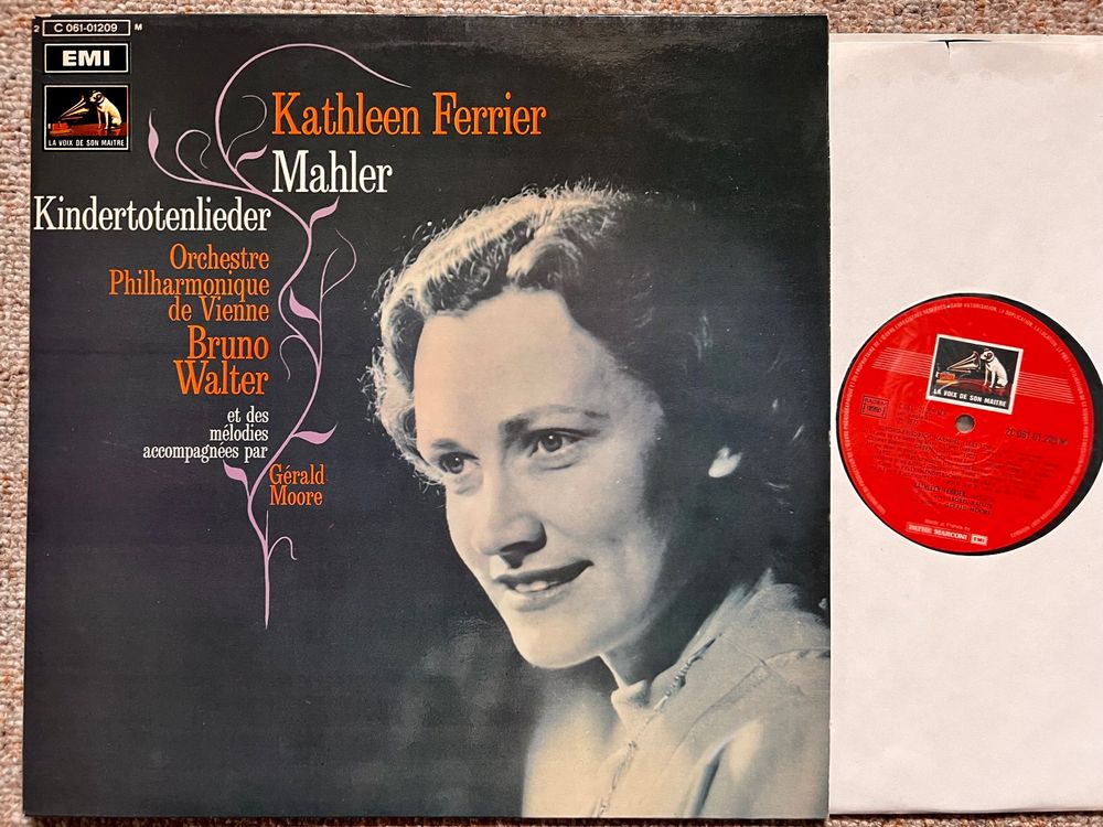 Mahler - Kathleen Ferrier - Bruno Walter Kindertotenlieder (Gebraucht ...