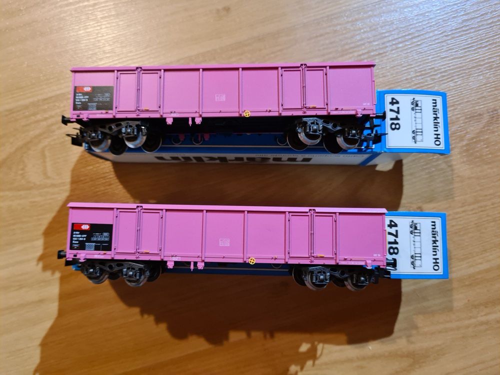 Märklin 4718 2erSet offener Güterwagen (Gebraucht) in Illhart für CHF ...