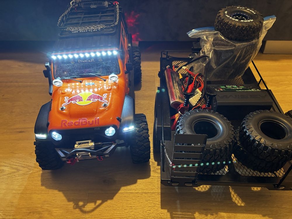 Jeep absima RC Crawler + Remorque + accesoires+2 batteries (Gebraucht ...