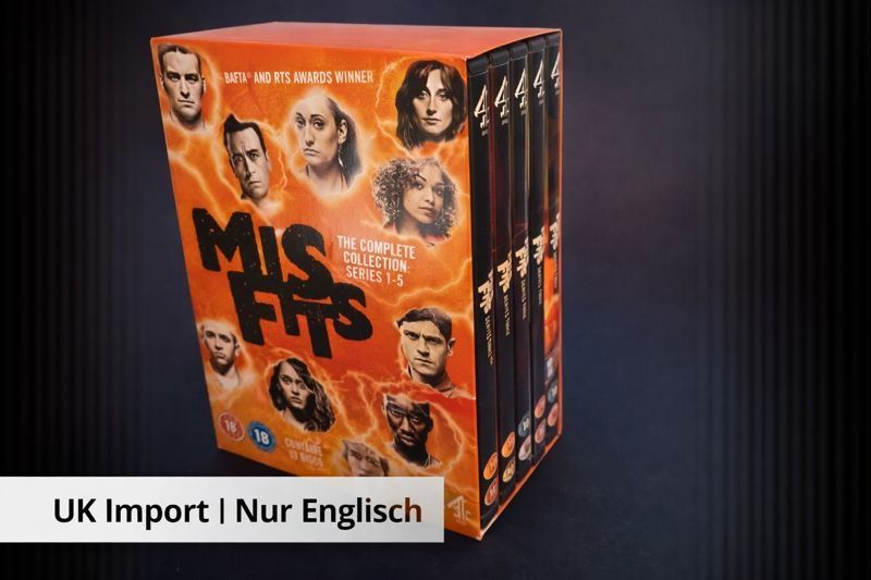 Misfits – Complete Series | DVD | UK Import | nur Englisch (Gebraucht ...