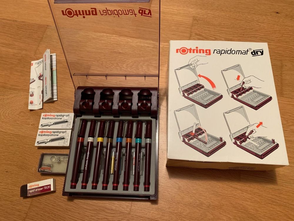 Rotring Rapidomat Dry Füllfederhalter | Kaufen auf Ricardo