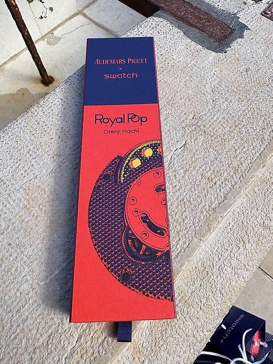 Swatch X AP - Royal Pop - Orenji Hachii (Gebraucht) in Carouge GE für ...