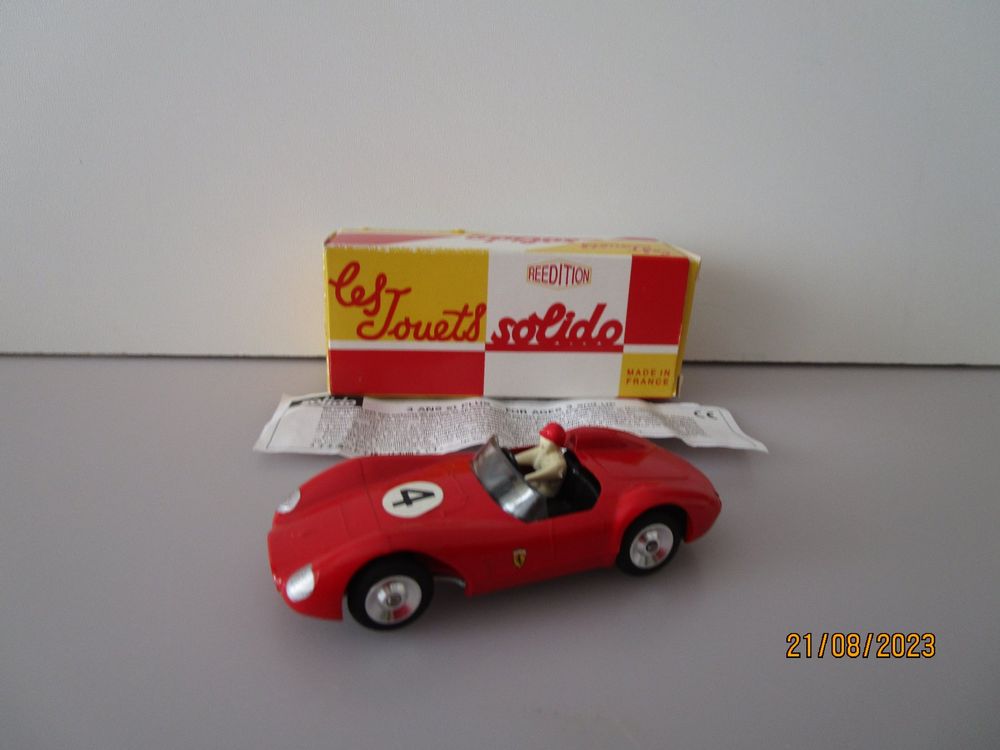 SOLIDO FERRARI 500TRC 1956 RÉEDITION - 1101 | Kaufen auf Ricardo