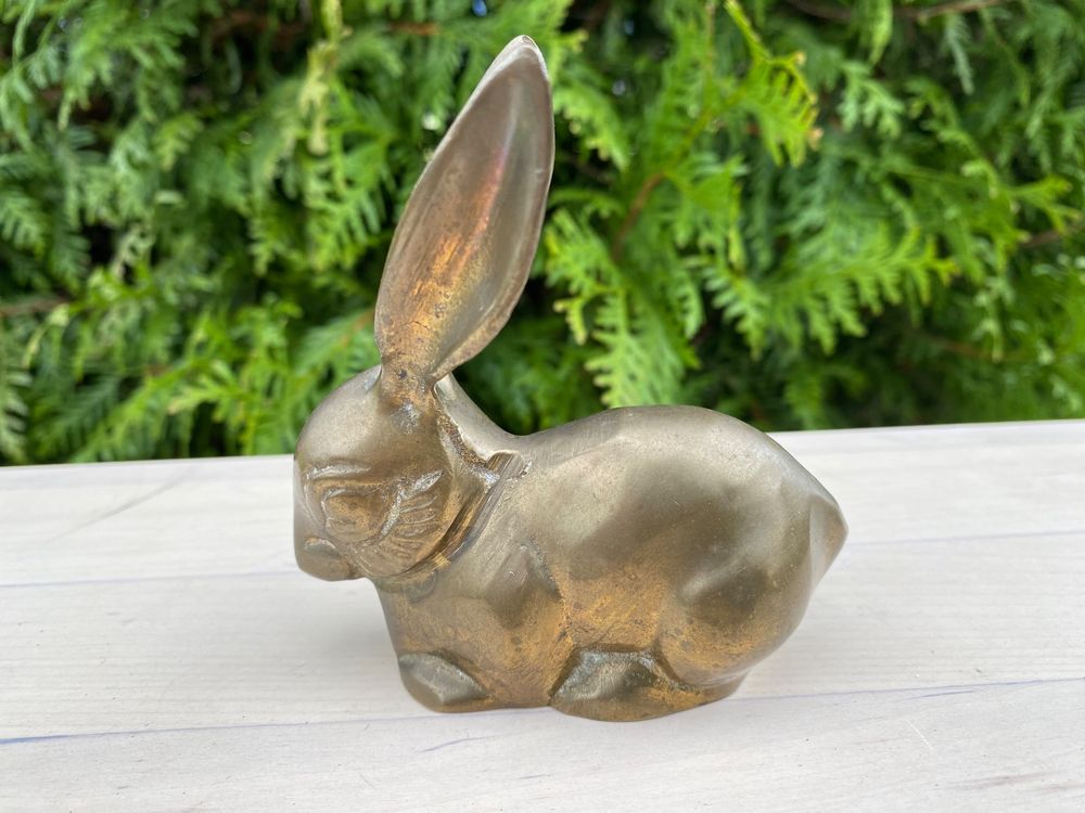 schöner alter Hase aus Messing (Gebraucht) in Feldbach für CHF 29 – mit ...