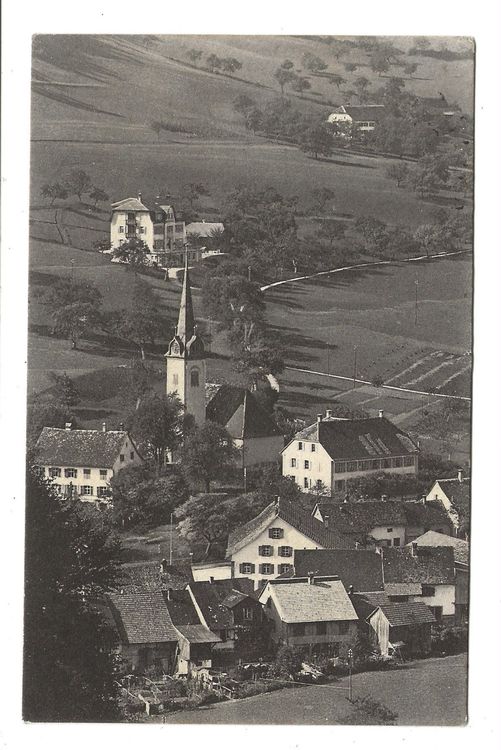 Langenbruck (BL) Dorfpartie mit Kirche | Kaufen auf Ricardo