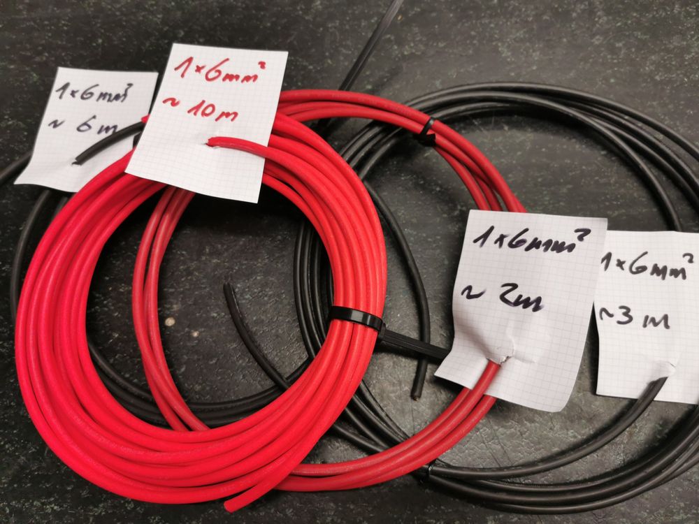 Kabel - Solarflex - 6mm2 (Neu (gemäss Beschreibung)) in Oftringen für ...
