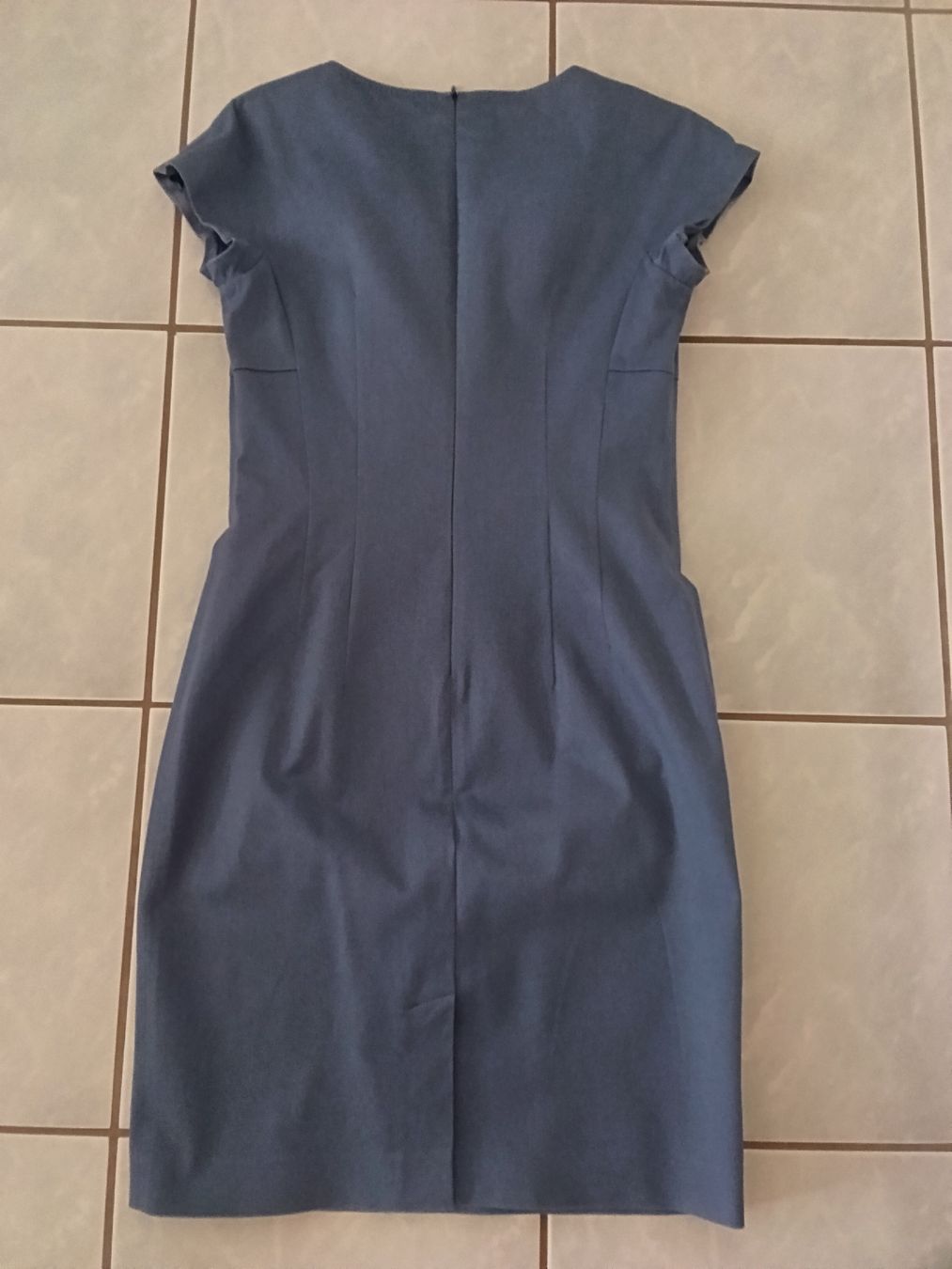 Robe, S, bleu pétrole Max Mara Weekend, coton, très bon état (D ...