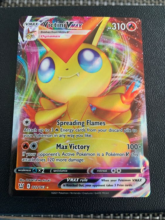 Pokemon Victini VMAX BattleStyles Fullart ultra rare EN | Kaufen auf ...