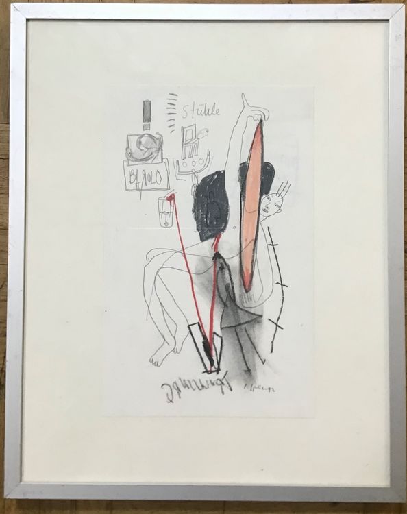 Sehr Interessante Mischtecknik Unleserlich Signiert (Gebraucht) in Root für CHF 28 – mit ...