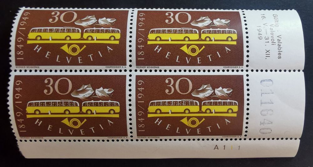 SR7 Bloc 4 Timbre Suisse Non Oblitere | Kaufen auf Ricardo