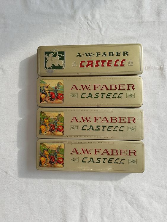 Vintage A.W. Faber Castell Blechdosen (Gebraucht) in Näfels für CHF 10 ...