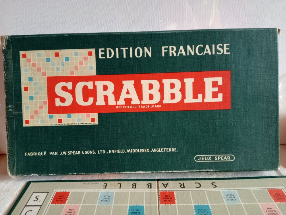 Scrabble Edition Francaise 1948 - 1955 LTD (Gebraucht) in Oberdorf BL ...