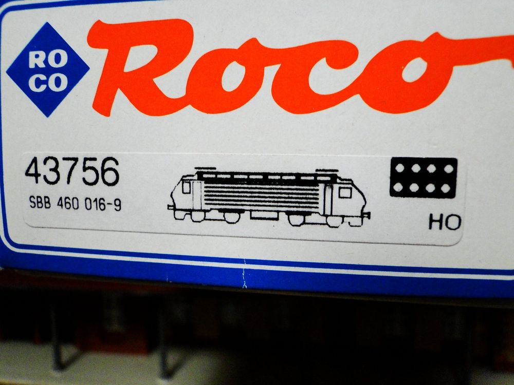 ROCO E-Lok 43756 SBB Re 460 016-9 CIBA HO/DC/DIGITAL (Gebraucht) in für ...