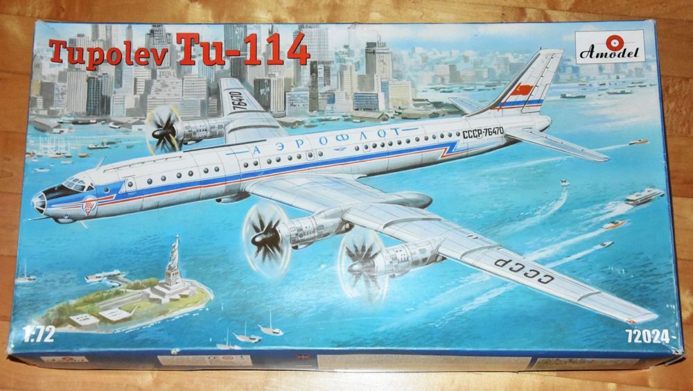 Tupolev Tu-114 Amodel Top-Kit (Neu (gemäss Beschreibung)) in Liestal ...