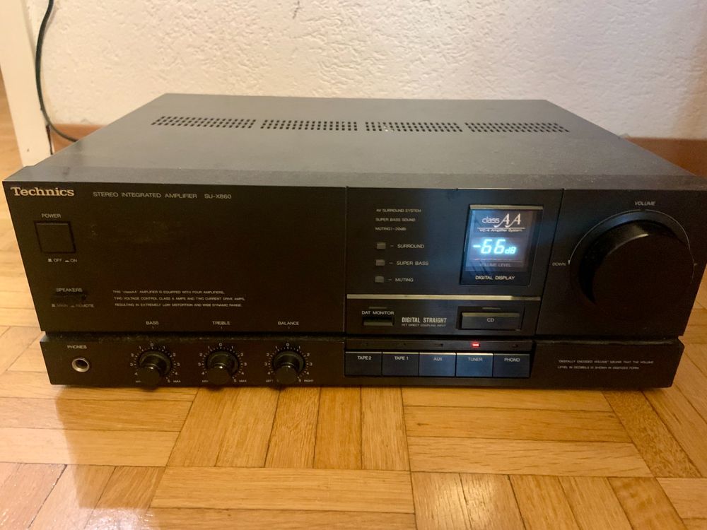 Verstärker Technics SU-X860-KEW (Defekt) in Zürich für CHF 18 – nur ...