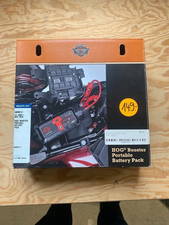 Booster Harley Davidson Portable Battery Pack (Neu und originalverpackt ...