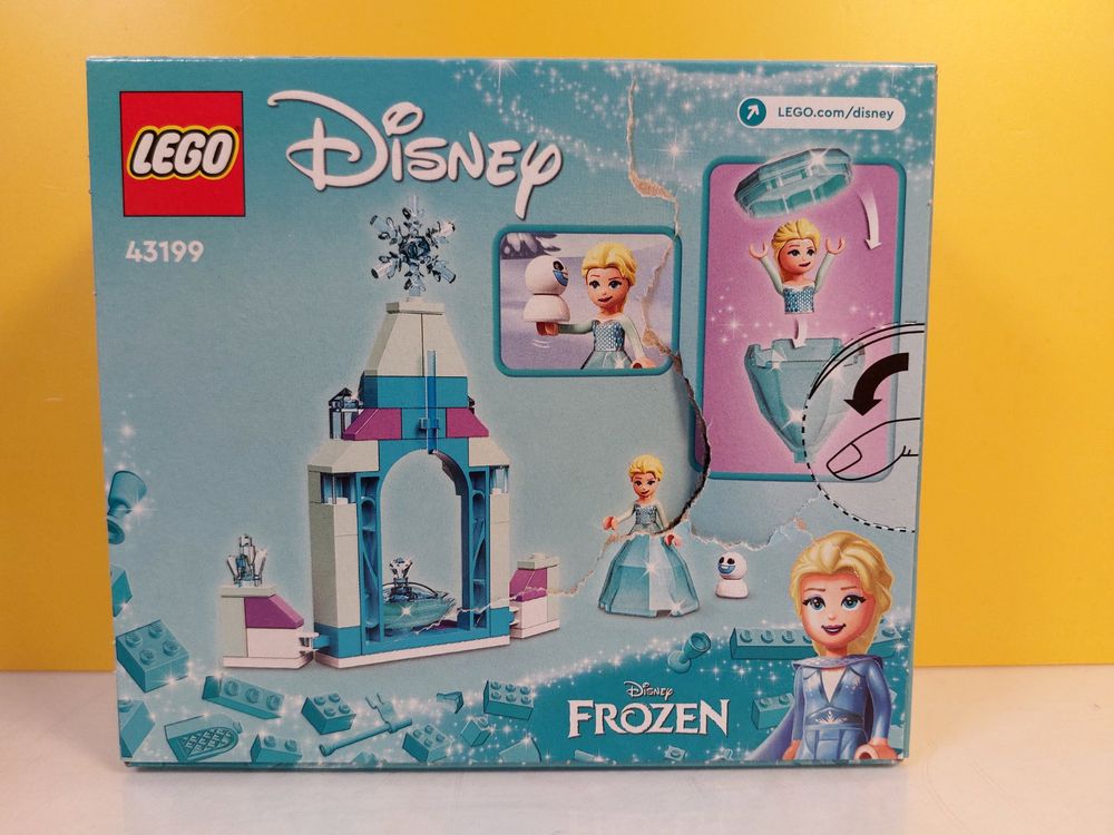 LEGO Disney Frozen 43199 Elsas Schlosshof NEU-OVP mit Mangel (Neu und ...