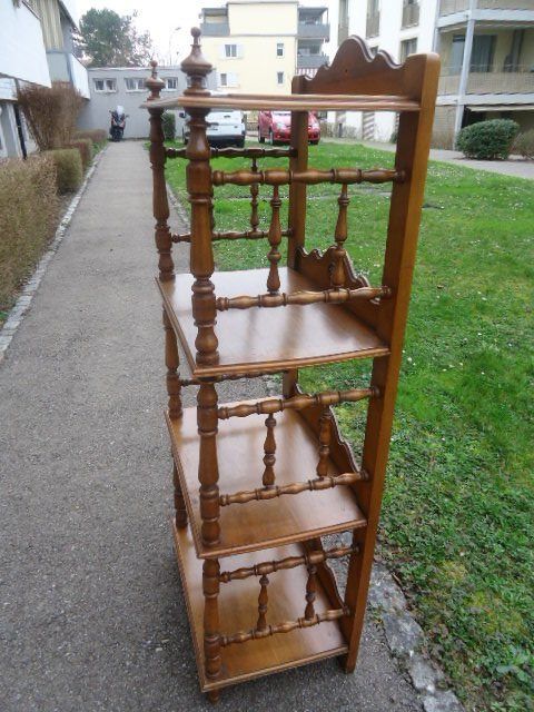 Louis Philippe Antik Regal Stand-Holzregal Hoch 137cm (Gebraucht) in ...