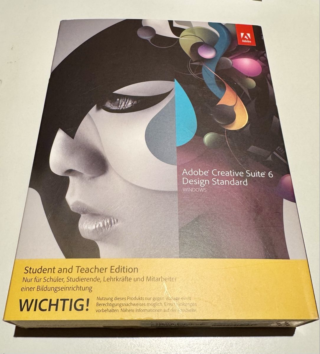 Adobe Creative Suite 6 Design Standard, Student and Teacher (Gebraucht ...