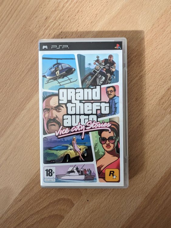 PSP Grand Theft Auto Vice City Stories // GTA PSP (Gebraucht) in Uster ...