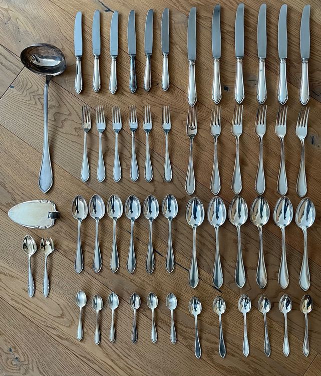 Silberbesteck 52-teilig (Gebraucht) in Glarus für CHF 120 – mit Lieferung auf Ricardo kaufen