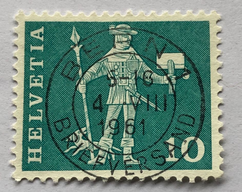 Nr.356 mit Vollstempel Bern (Gebraucht) in Aarau für CHF 0.2 – mit Lieferung auf Ricardo kaufen