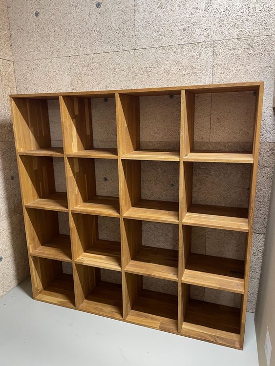 Holzregal GrapWood II - Eiche massiv 150 x 150 cm (Gebraucht) in Zürich ...