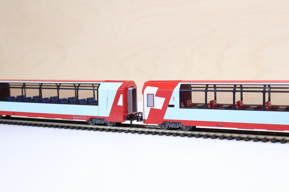 BEMO 3 x RhB Panoramawagen Glacier Express - H0 Märklin (Gebraucht) in Winterthur für CHF 129 ...