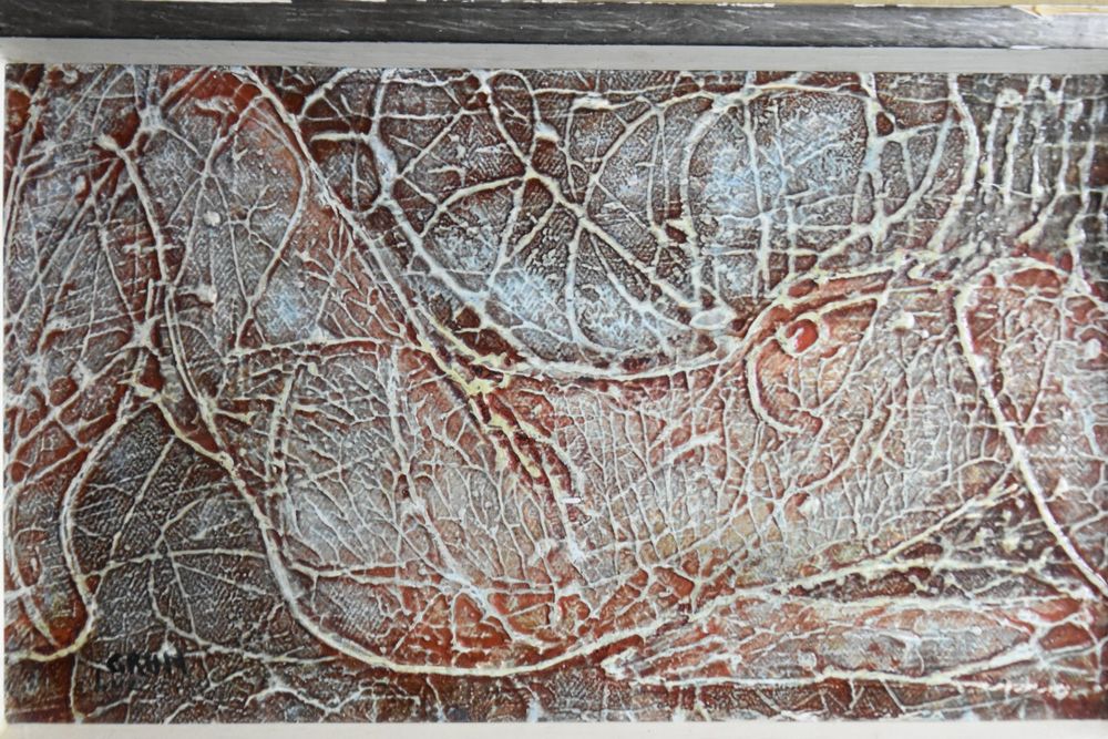 AKT FRAU IN UNTERWASSER ANSICHT LUC GRUN 1936 SIGNIERT ÖL (Gebraucht ...