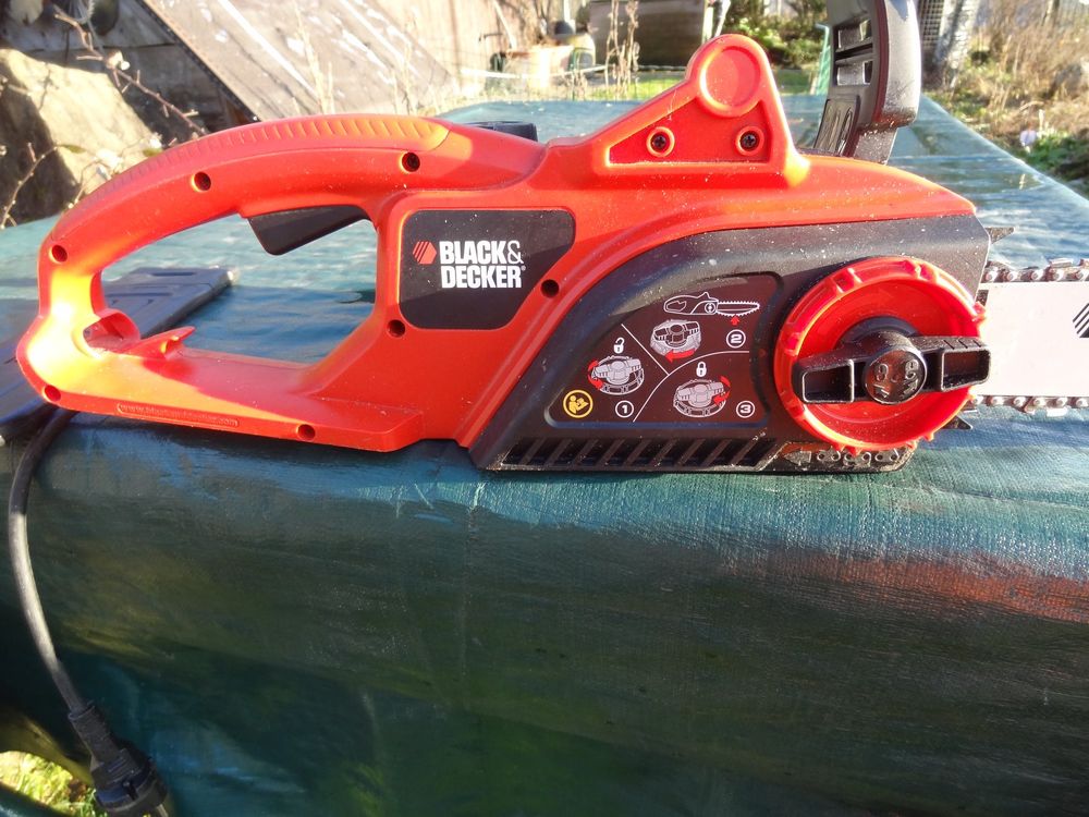elektr. Motorsäge Black & Decker 1900Watt - Ölung verstopft? (Defekt ...
