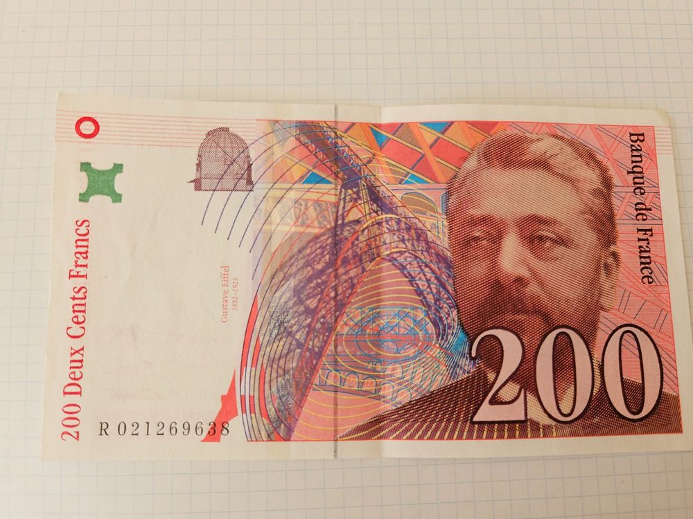 Billet de 200 francs français de 1996 | Kaufen auf Ricardo