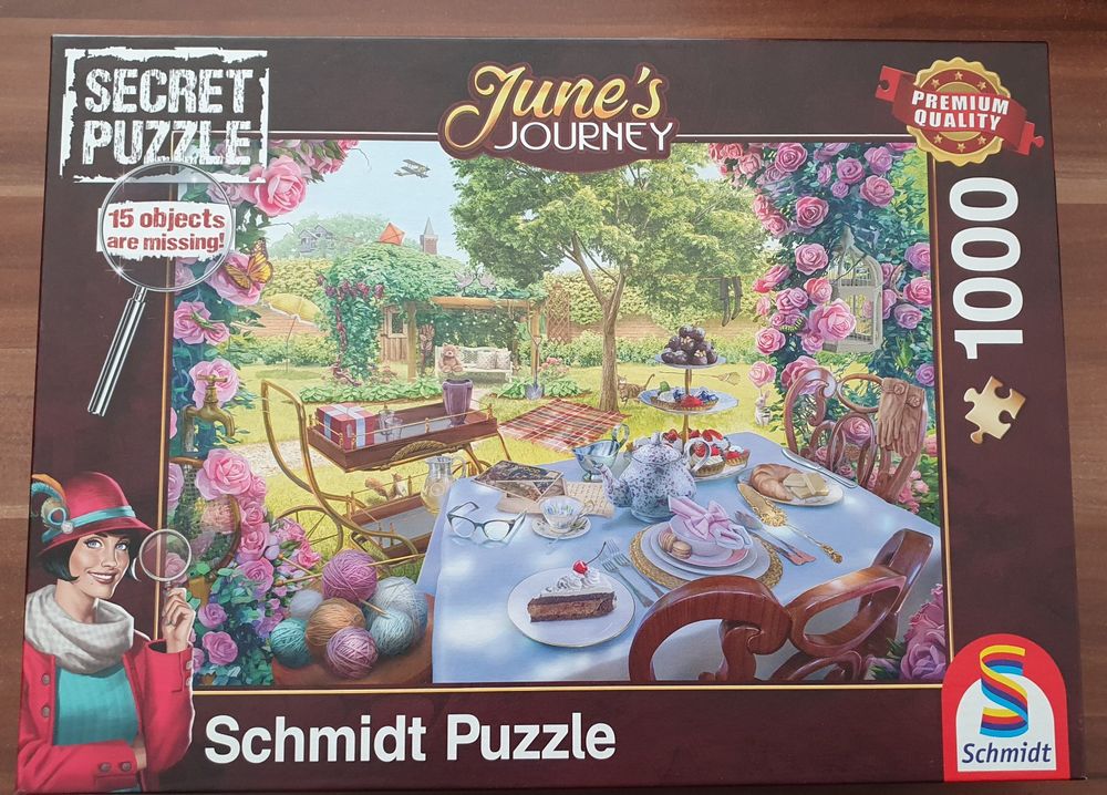 Secret Puzzle June's Journey 1000 Teile (Gebraucht) in Bütschwil für ...