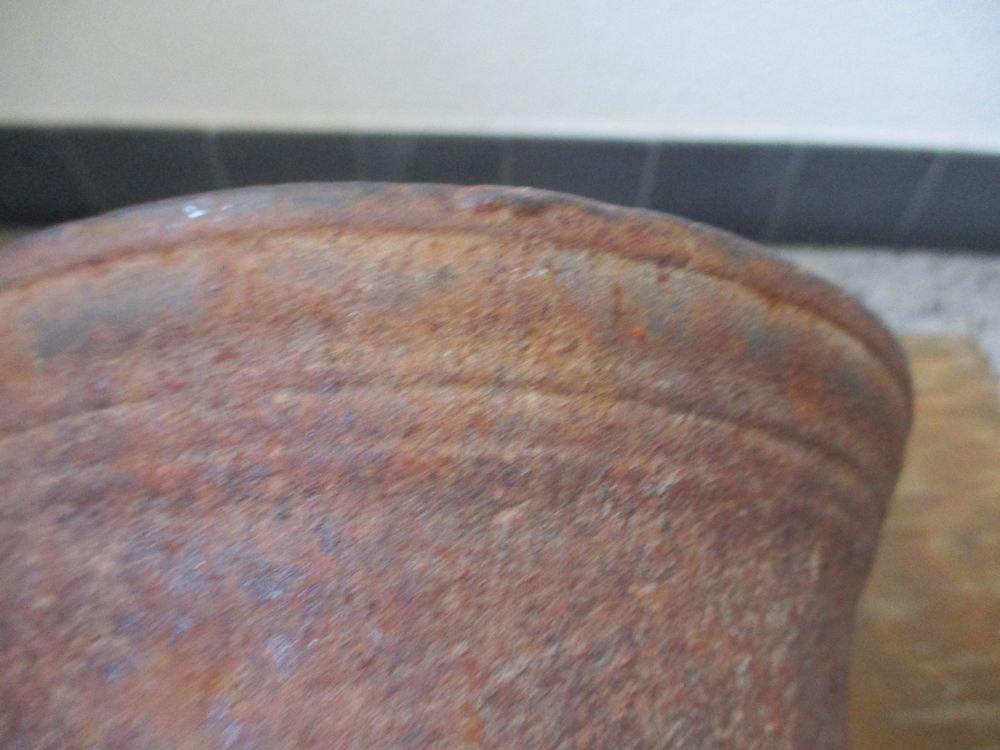 Uralter antiker Mörser Reibschale mit Stössel Gewicht 3,9 kg (Gebraucht ...