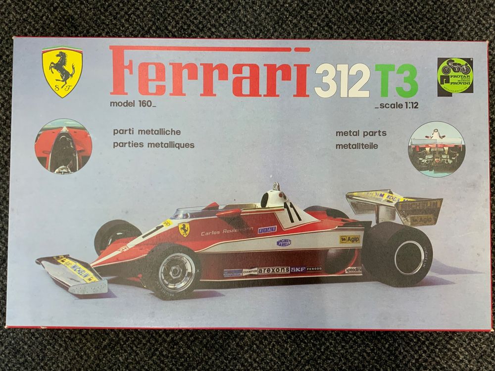 Protar 1:12 Ferrari 312 T3 ReutemannVilleneuve Bausatz Kit (Neu (gemäss Beschreibung)) in Luzern ...