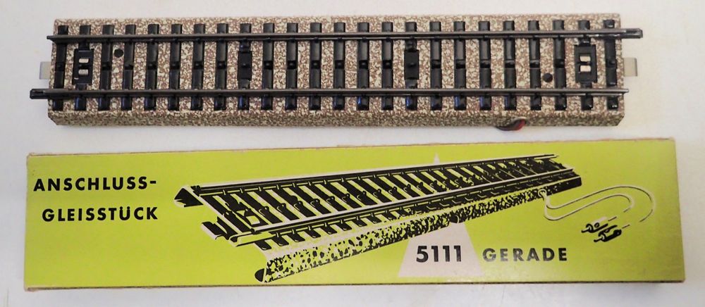 Märklin M - Anschlussgleis-Gerade/droite de contact 5111 1/1 (Gebraucht ...